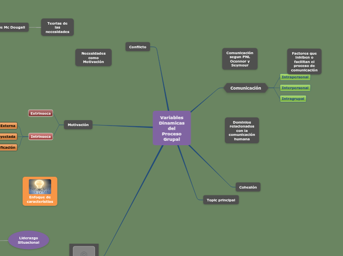 Modulo 2 variables dinamicas del proceso g...- Mind Map